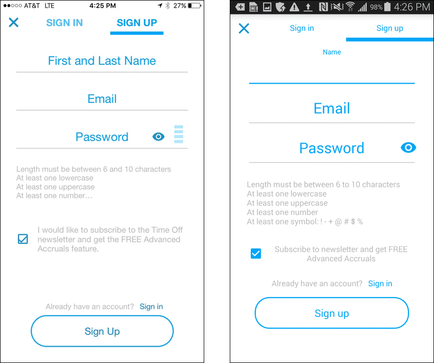 Time Off Cloud - Time Off Request and Tracking